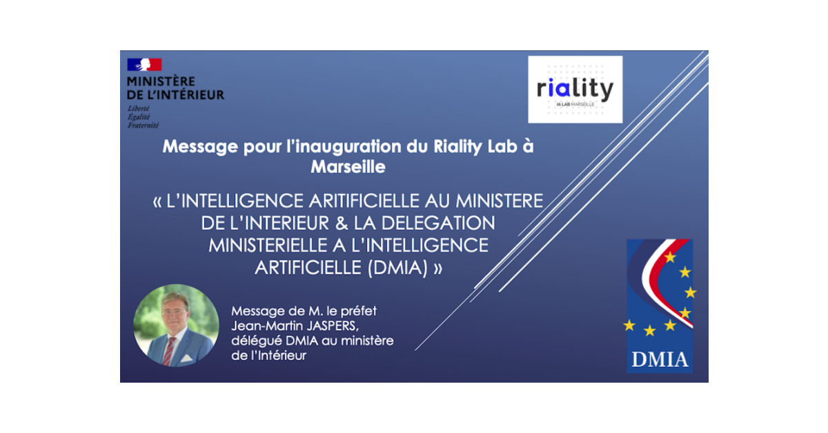 riality est soutenu par la DMIA - riality